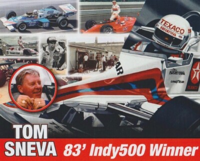 2018 Tom Sneva InduraPower '83 Indy 500 Winner SEMA Show Promo Indy Car ...