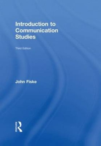 Introduction to Communication Studies (Studies in Culture and ...