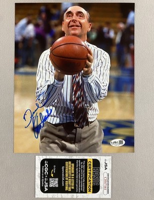 ESPN COLLEGE BASKETBALL GREAT DICK VITALE AUTOGRAPH 8x10 PHOTO JSA ...