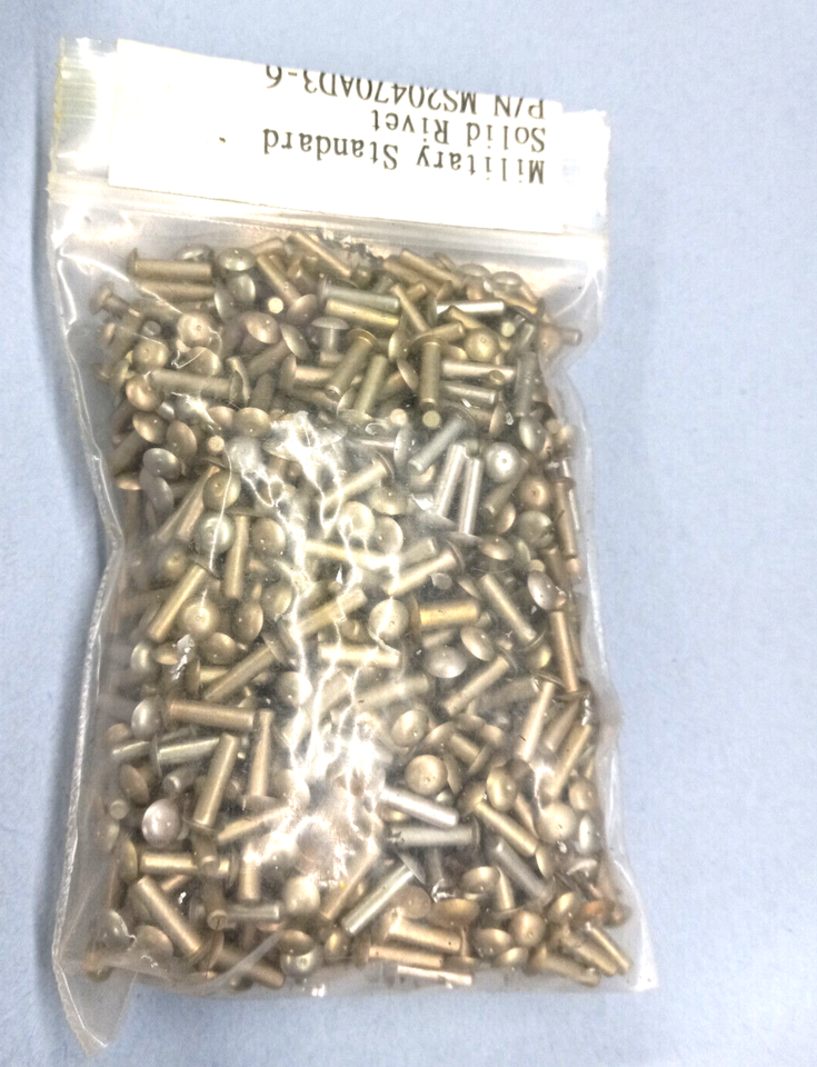 Military Standard P/N MS20470AD3-6 length: 3/8", dia: 3/32" (4.0 oz) | eBay