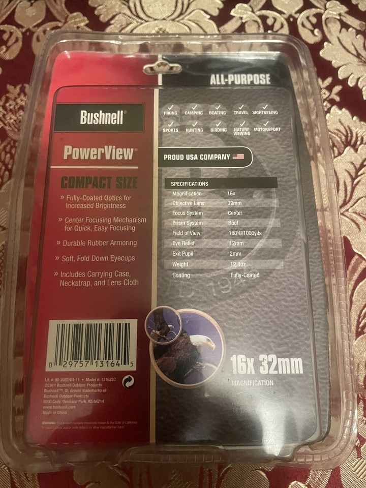 Bushnell Power View All-Purpose Binoculars | eBay
