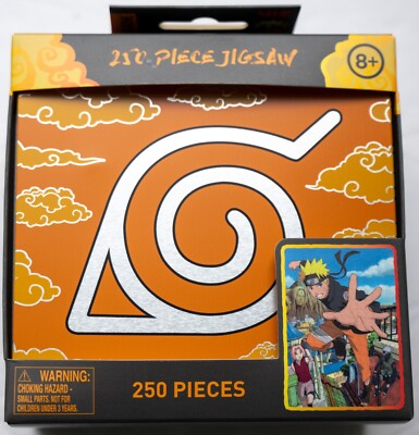 Naruto Shippuden 250 Pc Jigsaw Puzzle, Brand New-Sealed Box! | eBay