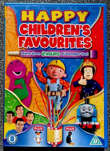 Happy Children's Favourites [DVD] Bob, Fireman Sam, Thomas Etc EB19 ...