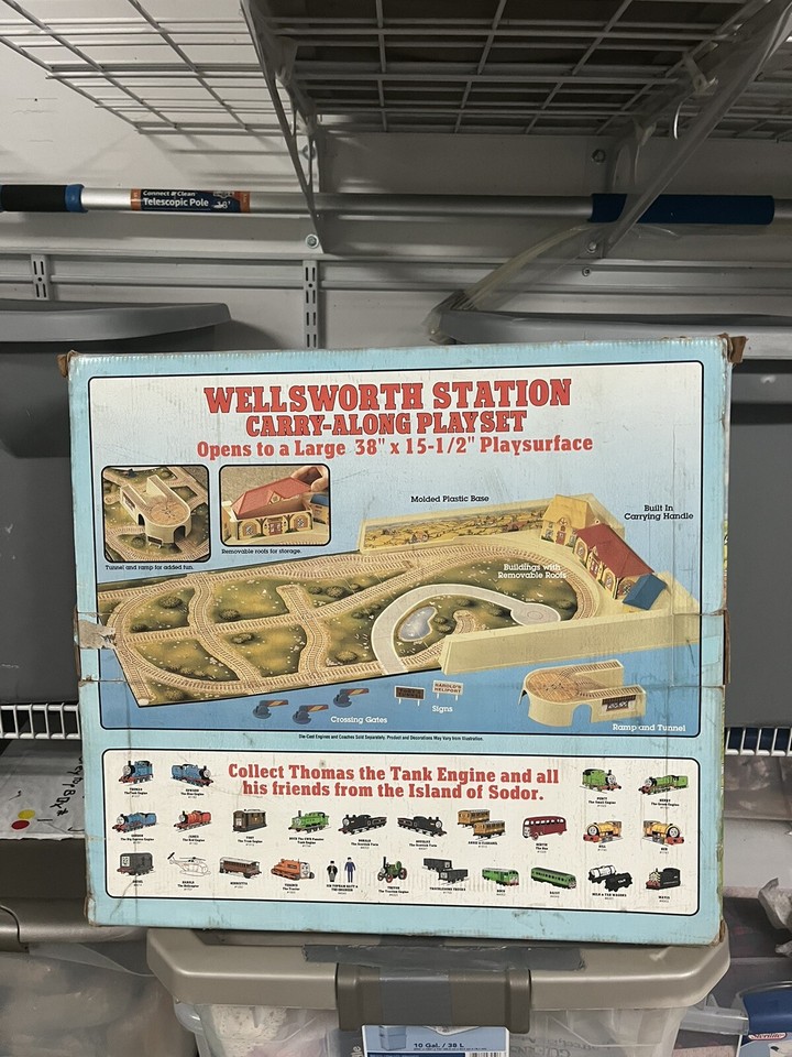 Thomas The Tank Engine Wellsworth Carry Along Station | eBay