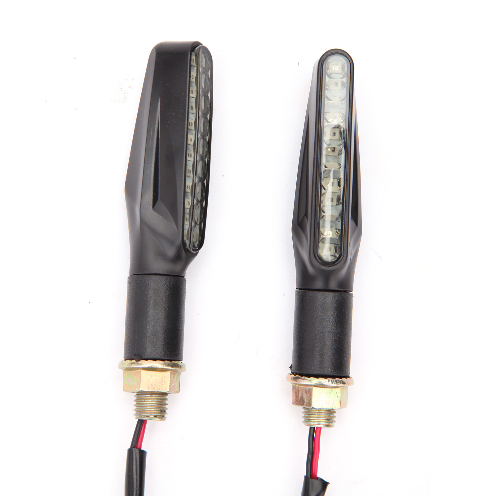 For Ninja 300 Kawasaki Suzuki GZ250 Amber Motorcycle LED Turn Signals ...