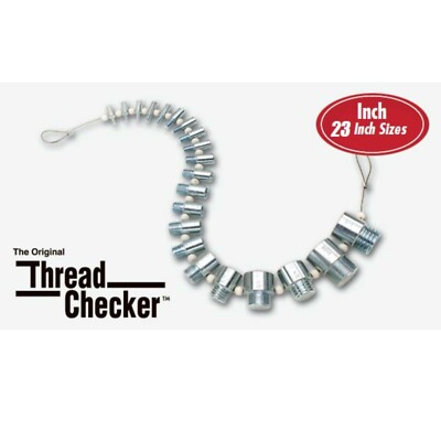 Thread Checker The Original Thread Checker Inch, 23 Sizes | eBay