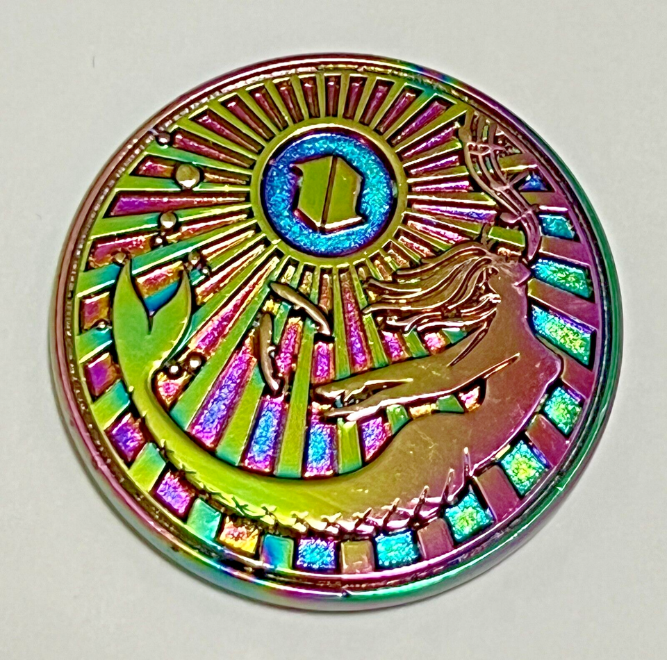 New - BLADE HQ - Exclusive 19th Anniversary - Mermaid Challenge Coin ...