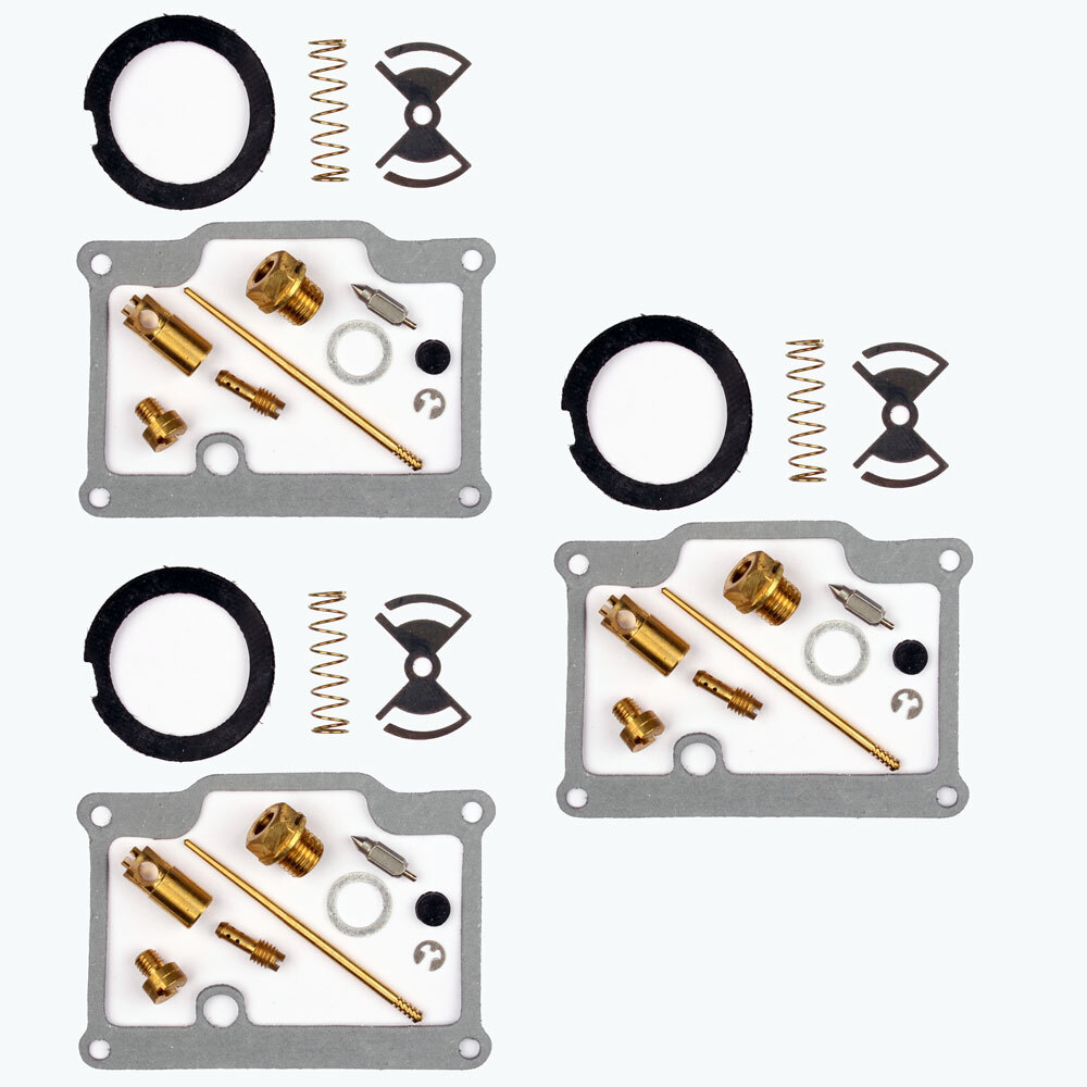 3x Carburetor Repair Kit Full Set for Kawasaki H1 500 # 1969-1975 | eBay