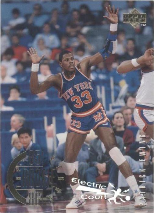 1995-96 Upper Deck - The Rookie Years Patrick Ewing #140 Electric Court ...