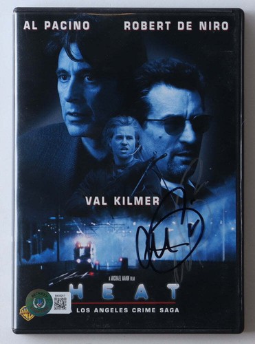 Al Pacino Signed "Heat" DVD Case (Beckett) - Lieutenant Vincent Hanna ...