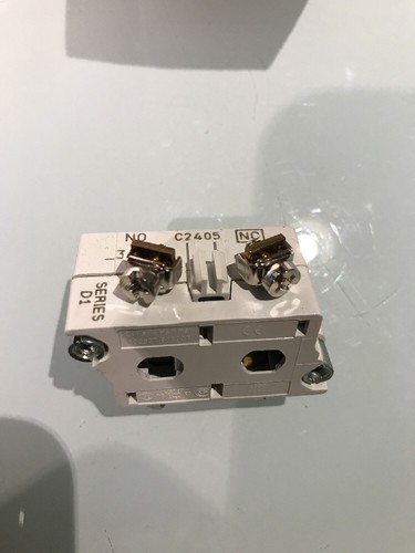 Cutler-Hammer Contact Block,1NO/1NC,30mm EATON 10250T1 NEW | eBay