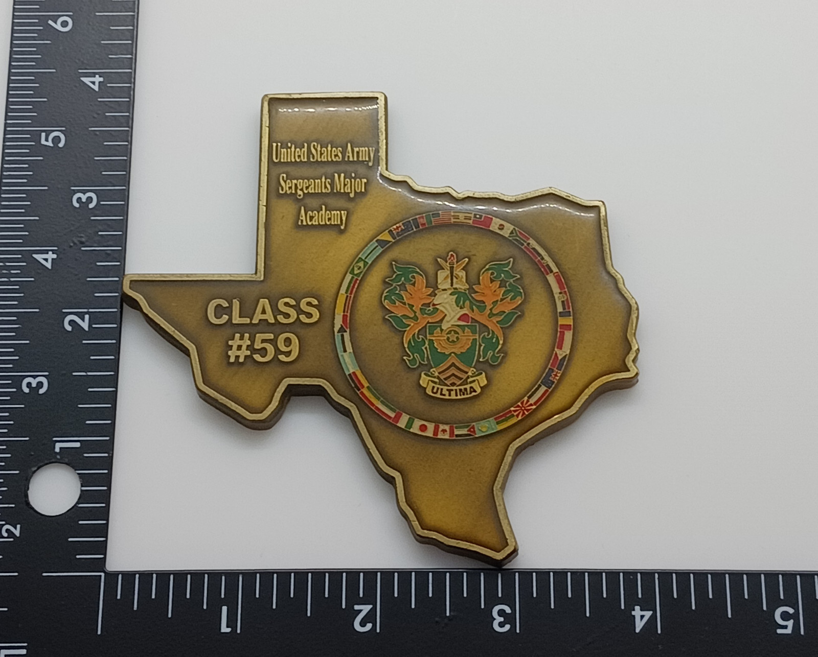 US Army Sergeants Major Academy Class 59 Fort Bliss Challenge Coin | eBay