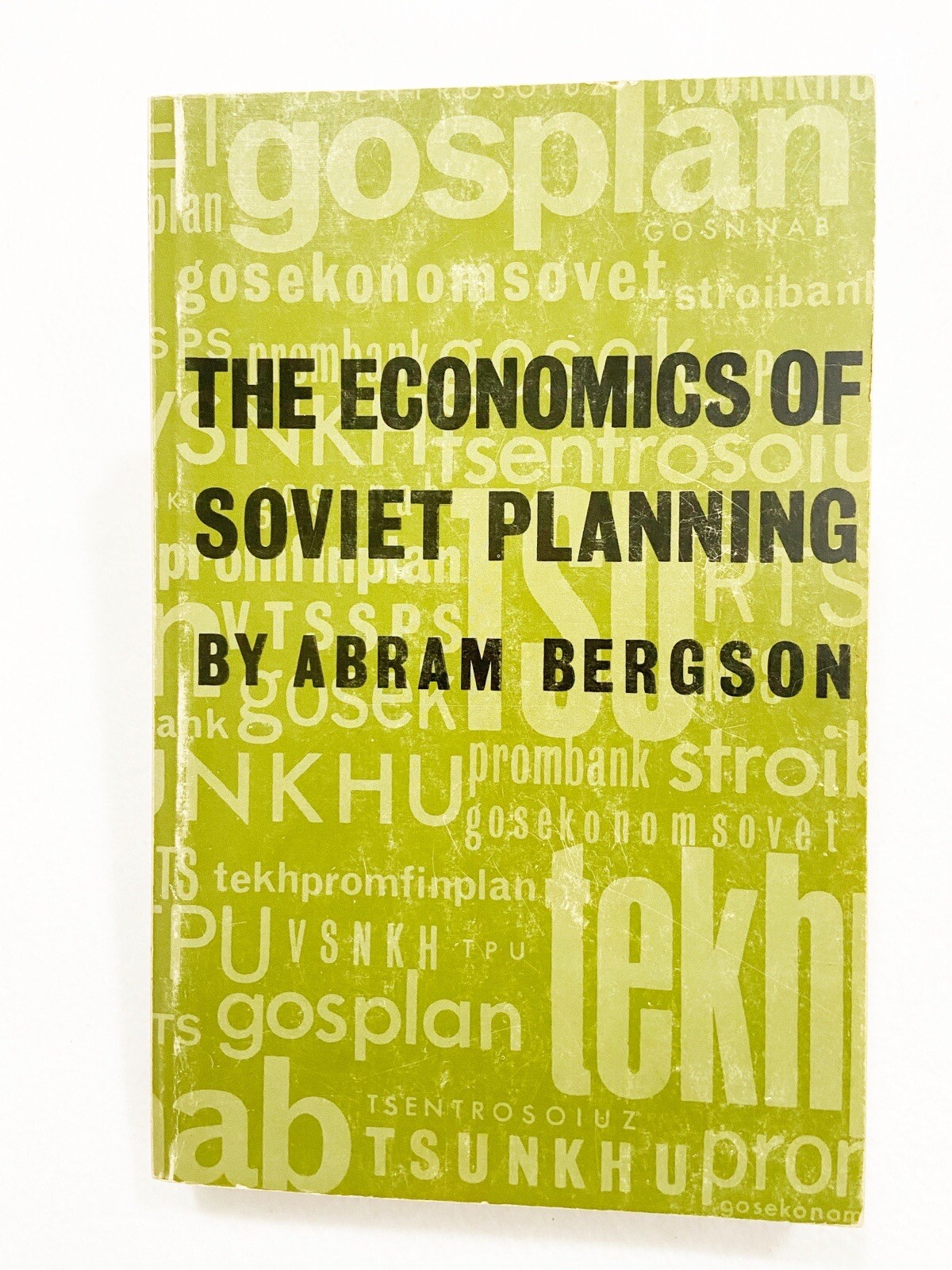The Economics Of Soviet Planning Abram Bergson 1964 Paperback | eBay