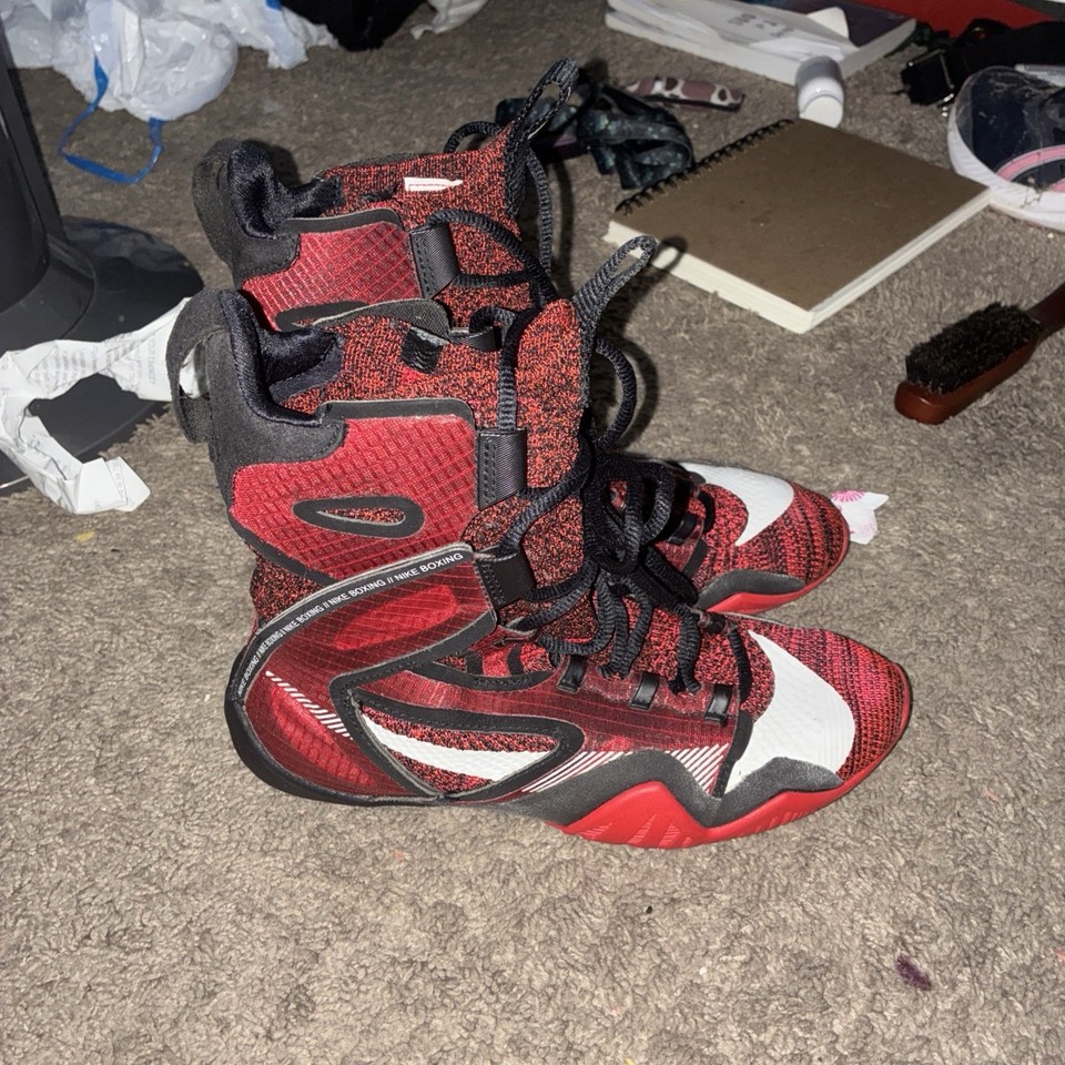 Nike HyperKO Limited Edition Boxing Shoes - red/black only worn once ...