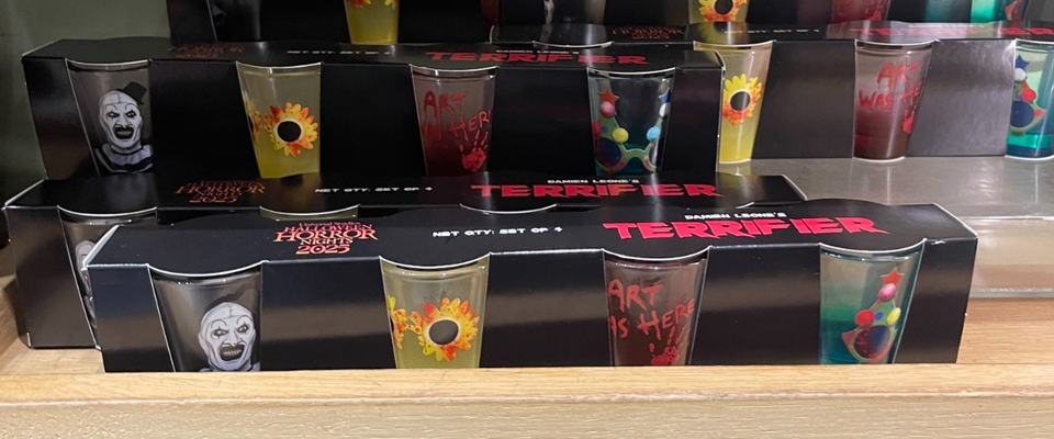 Universal Halloween Horror Nights HHN 2025 Terrifier Shot Glass Set of ...