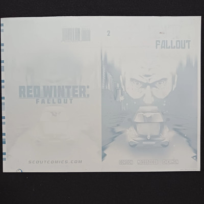 Red Winter Fallout #2 - Cover - Cyan - Comic Printer Plate - PRESSWORKS ...