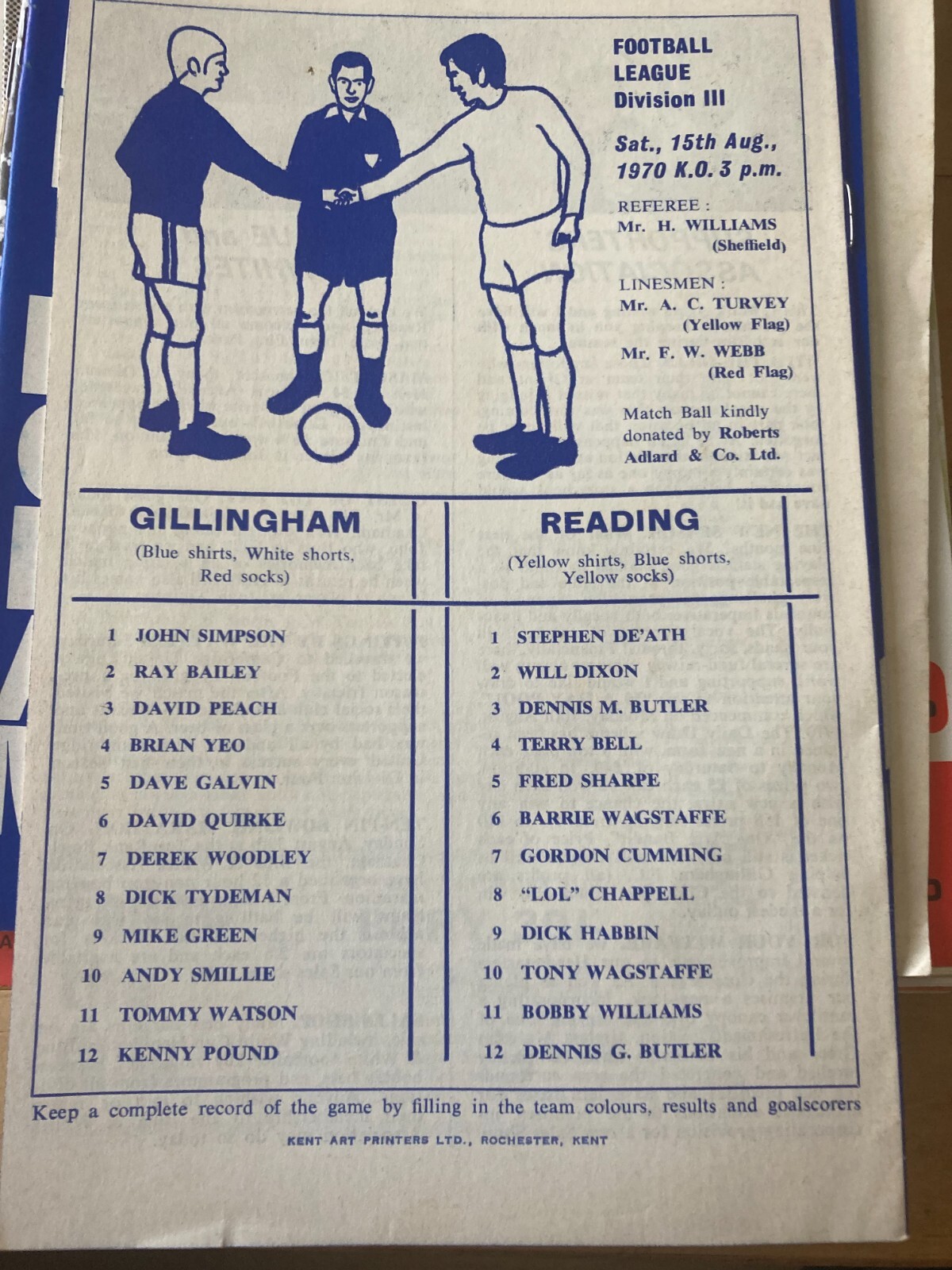 Gillingham HOME programmes 1960s 1970s 1980s League & Cup | eBay