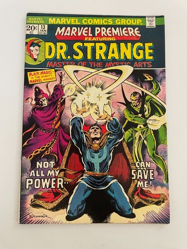 Marvel Premiere # 13 NM- Comic Book Featuring Dr. Strange Master Mystic ...