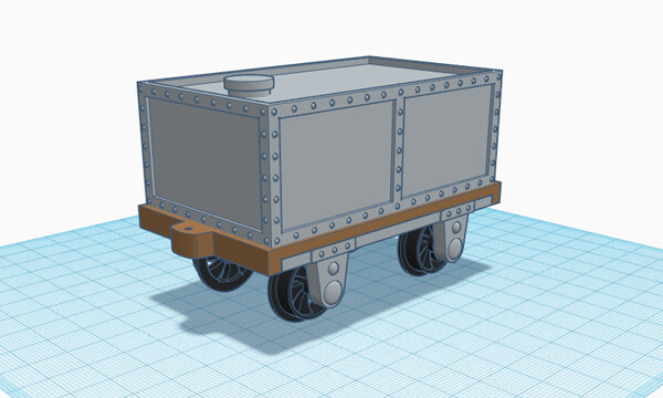 Industrial Mixed Goods #2 Wagon Kits 16mm SM32 Narrowgauge Garden ...