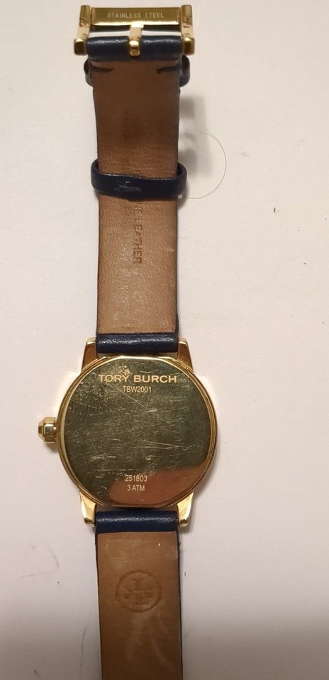 Tory Burch TBW2001 Gigi Blue and Gold watch | eBay
