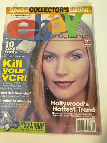 1999 EBAY MAGAZINE - PREMIERE ISSUE - No Label MINT SEALED. | eBay