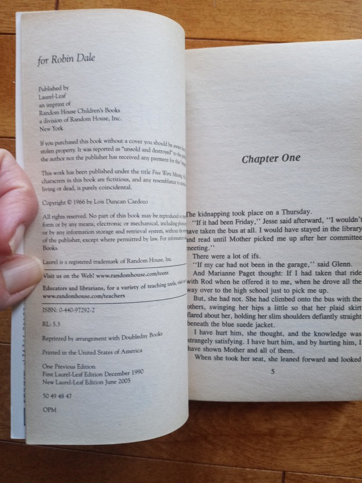 Ransom By Lois Duncan, SIGNED | eBay