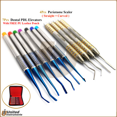 Dental Periotome Instruments PDL Ligaments Periodontal Extractor Chisel ...