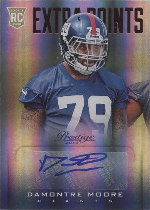 2013 Panini Prestige - Rookie Damontre Moore #222 Extra Points Red ...