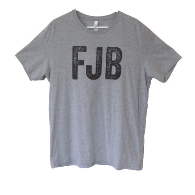 Canvas FJB Unisex Adult Gray TShirt Size XL | eBay