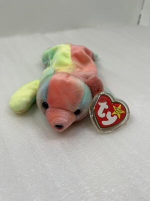 Ty Beanie Baby: Sammy the Tie Dye Bear RETIRED W Tag Protector | eBay
