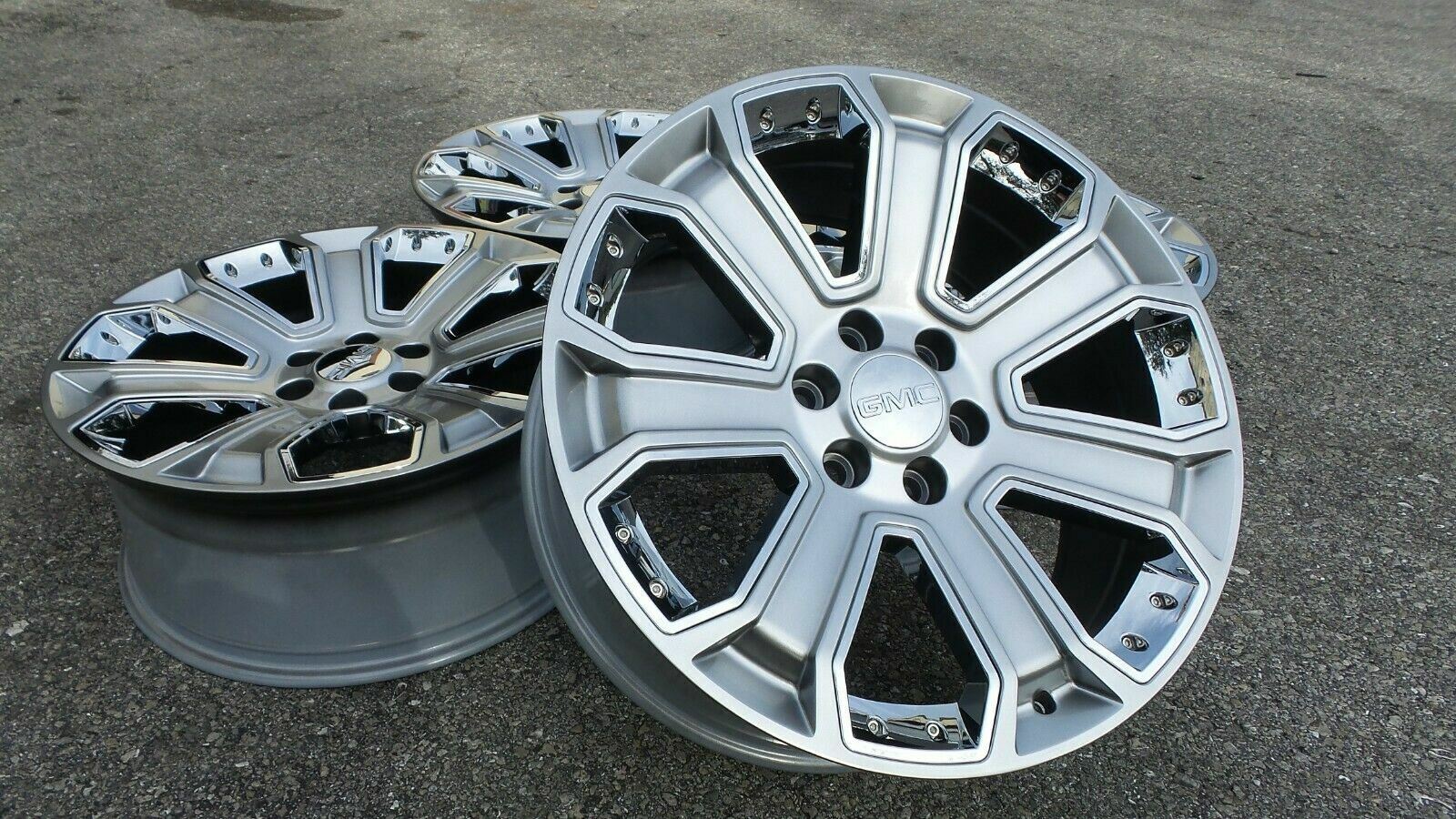 22" Yukon Sierra Denali Wheels Rims CK190 CK164 2660 Factory P/N ...