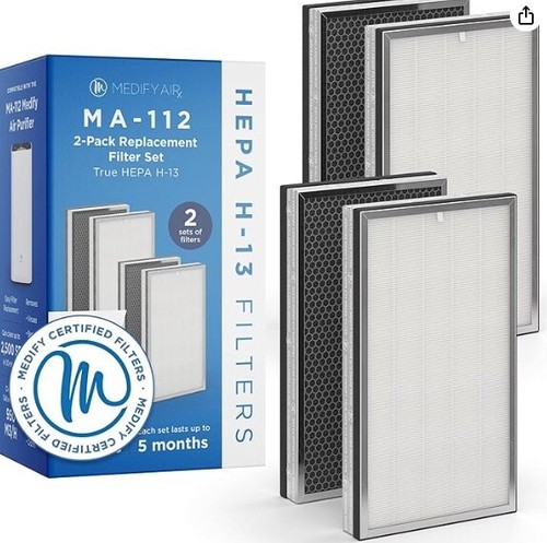 ORIGINAL Medify Air Filters for MA-112, 2 filters per box - NEW IN BOX ...