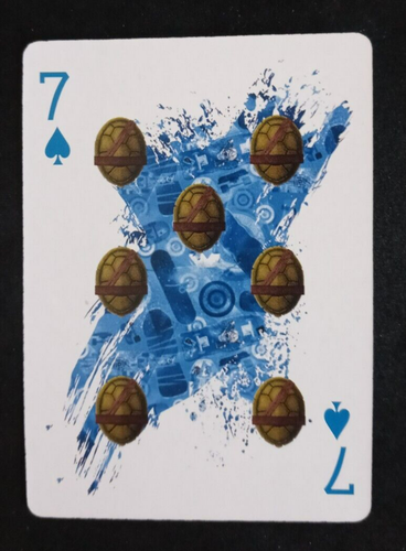 2014 TMNT Single Swap Playing Card 7 Spades | eBay Australia