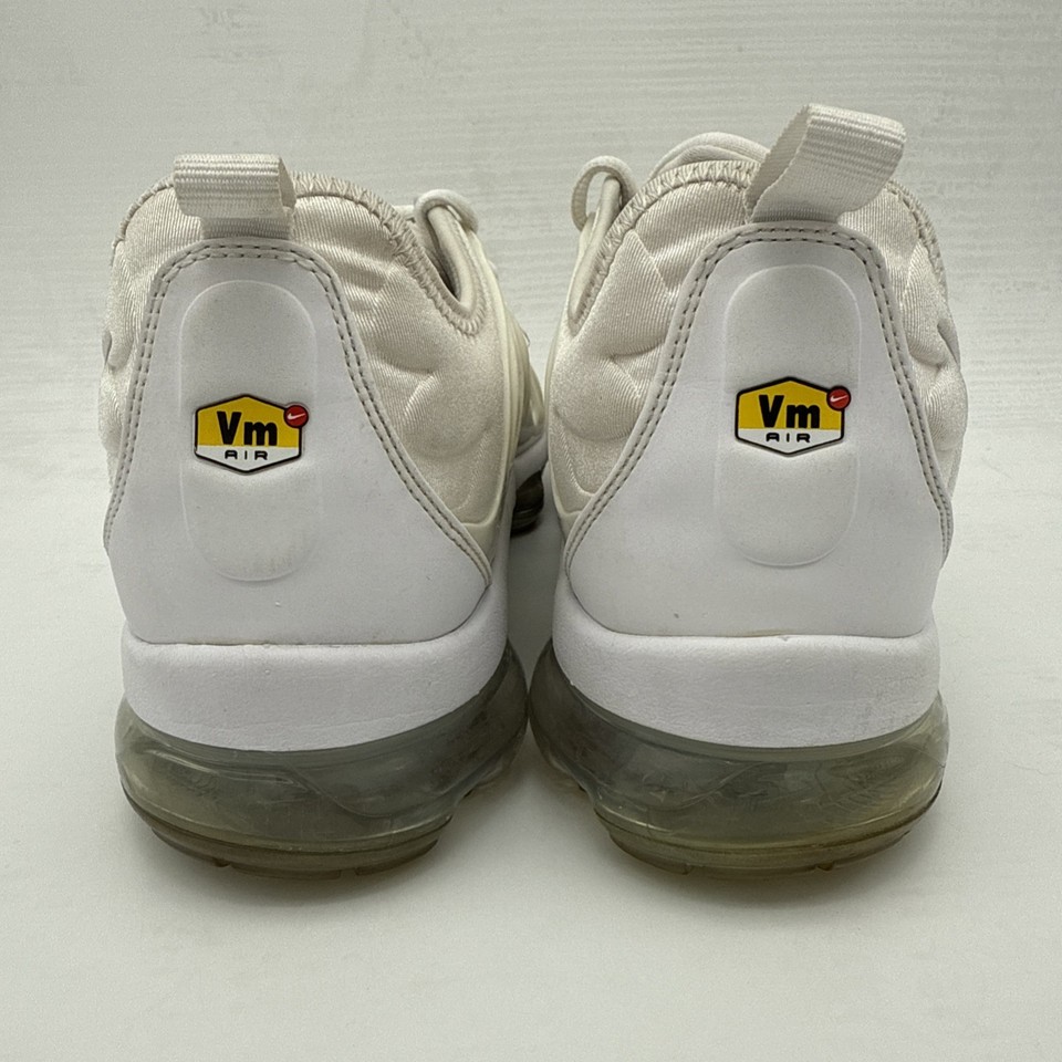 Nike Air Vapormax Plus Vm Men's Size 12.5 Running Shoes White Pure ...