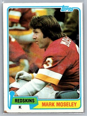 Mark Moseley 1981 Topps Washington Redskins #145 | eBay