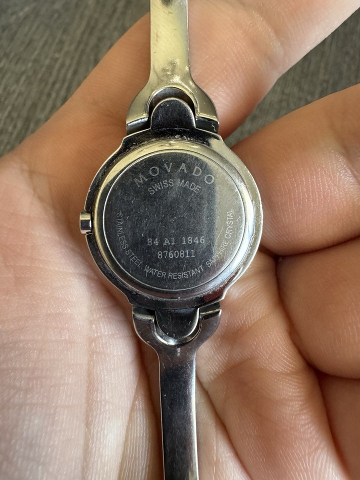 Movado Women's Watch - Kara model with Pink Dial NEED TO CHANGE BATTERY ...