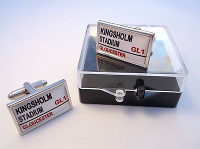 GLOUCESTER RUGBY STADIUM BADGE STREET ROAD SIGN MENS CUFFLINKS GIFT | eBay