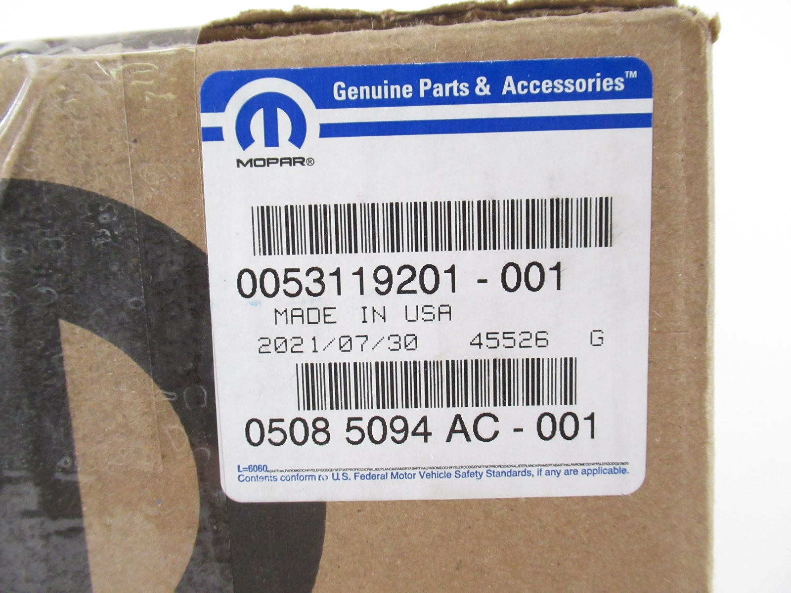 Genuine OEM Mopar Dodge Chrysler 5085094AC Intermediate Shaft Assy | 1 ...
