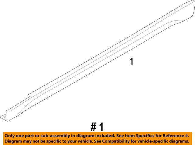 BMW Genuine OEM RIGHT DOOR SILL COVER 51-77-2-990-170 for sale online ...
