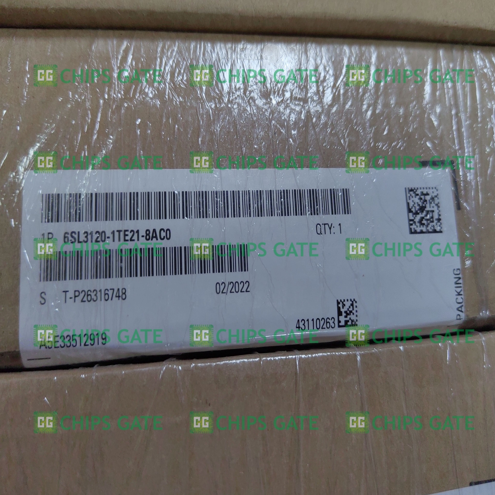 1pcs New Siemens 6SL3120-1TE21-8AC0 Single Motor Module New120-1TE21 ...