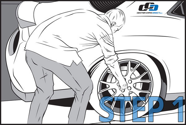 EMR0767-TRUCK-CAP VISCERA LOGO WHEEL RIM CENTER CAP CHROME W/ BLACK & 1 ...