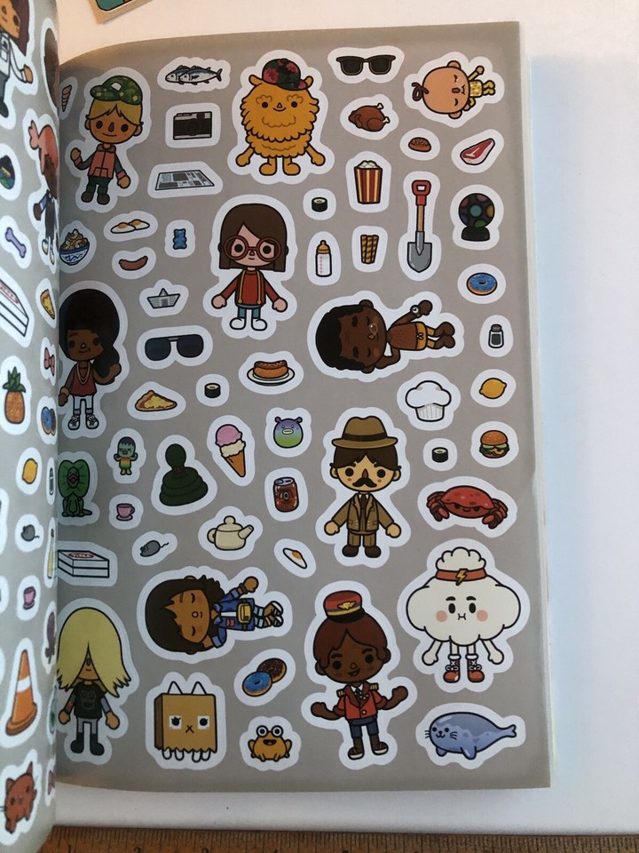 Toca Boca Toca Life Sticker Book Collection | eBay