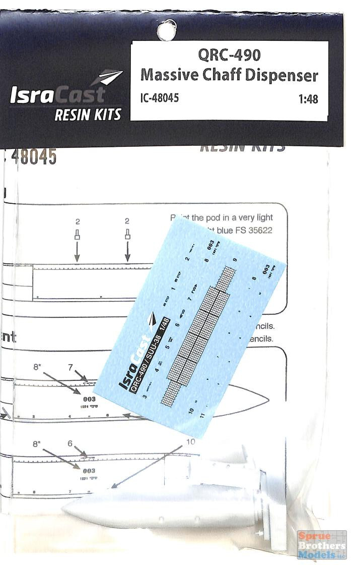 ISC48045 1:48 IsraCast QRC-490 Massive Chaff Dispenser | eBay