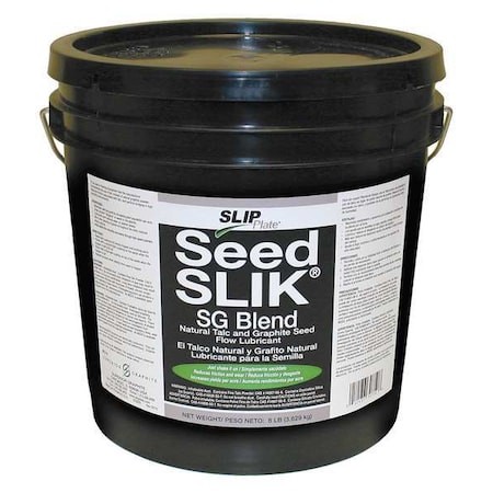 Seed Slik Slikblend-8# Dry Film Lubricant, 128 Oz., Pail, Talc/Graphite ...
