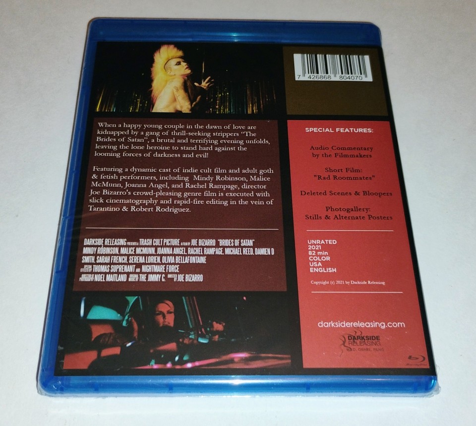 Brides of Satan Action Horror Satanic Strippers (Blu-ray, 2021) Sealed ...