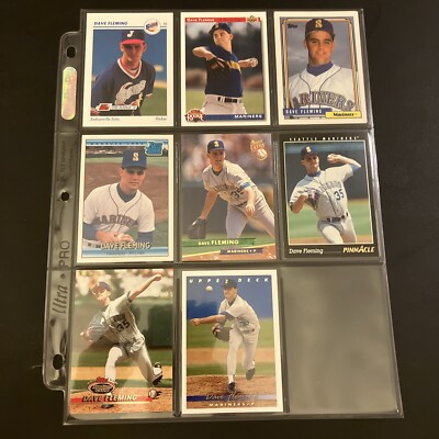 Dave Fleming Baseball Card Lot | eBay