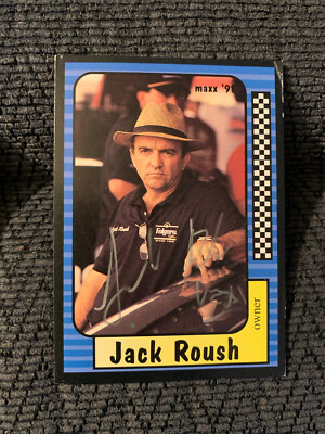 Jack Roush Signed Nascar Trading Card Autographed | eBay