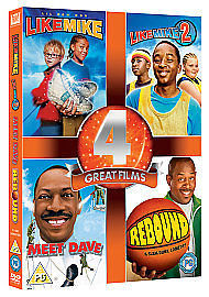 4 Great Films - Like Mike / Like Mike 2 / Rebound / Meet Dave (DVD ...