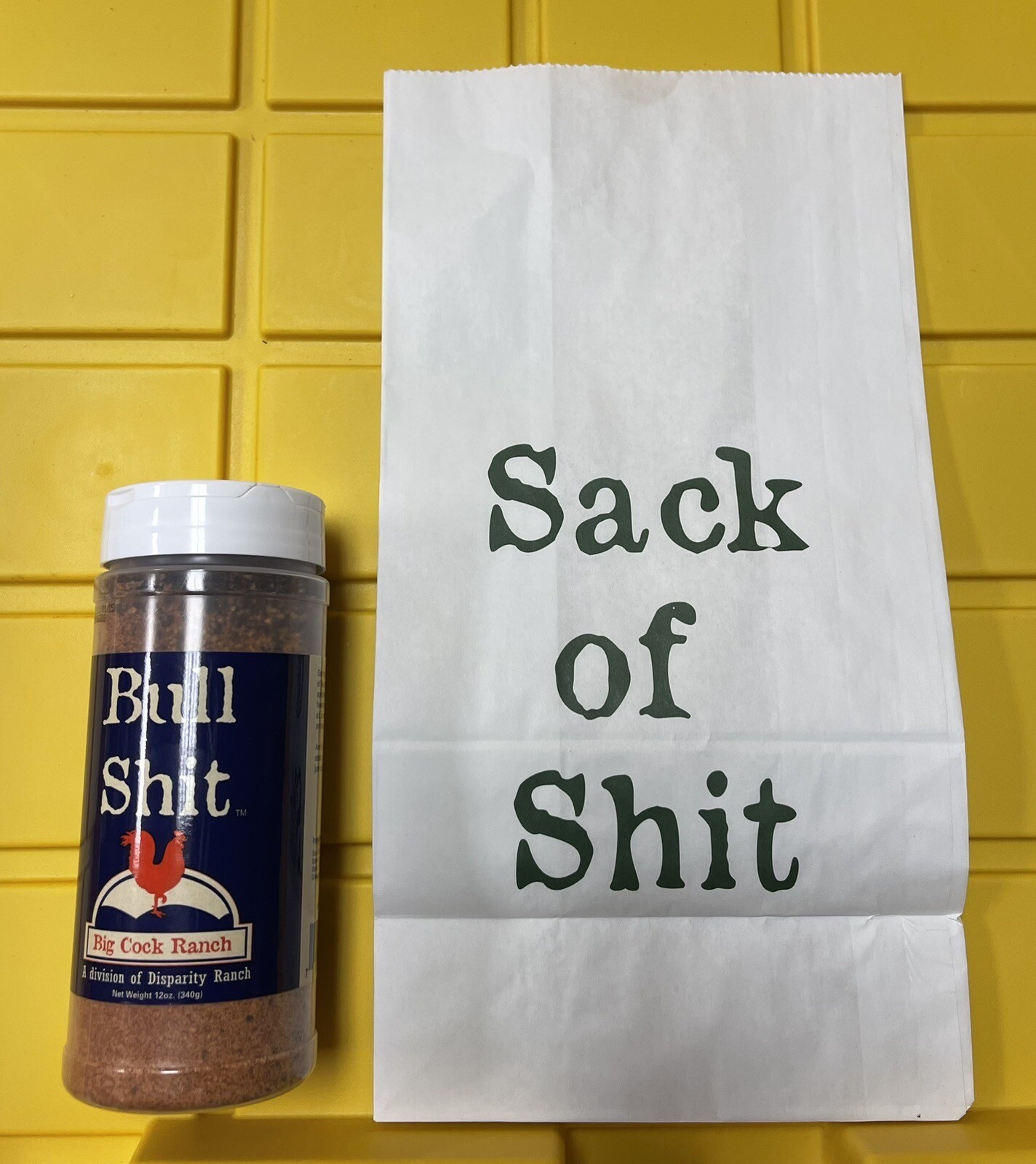 Bull Sh*t Steak BBQ Seasoning With Paper Bag | eBay