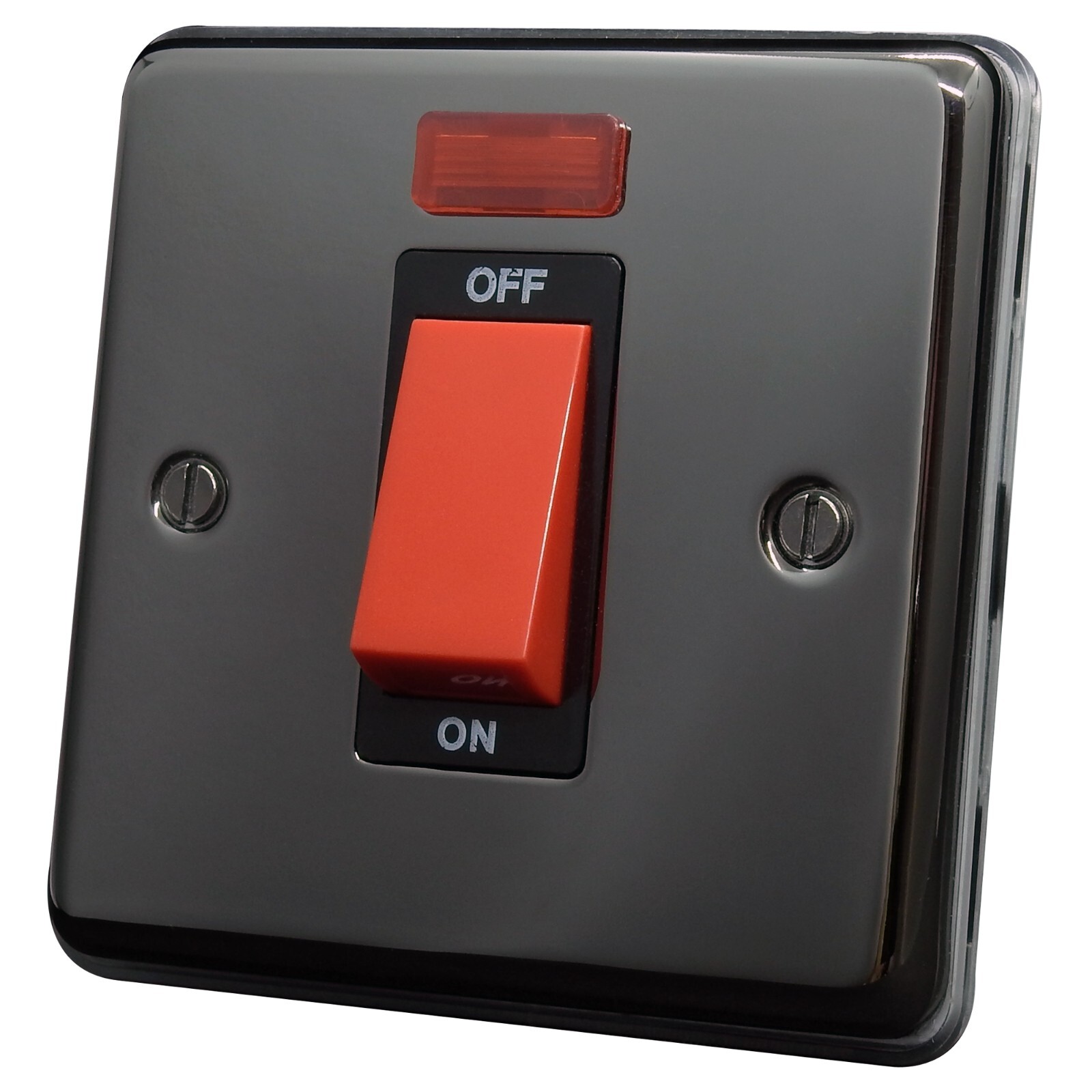 Black Nickel Light Switch Plug Socket | Modern Designer UK Sockets ...